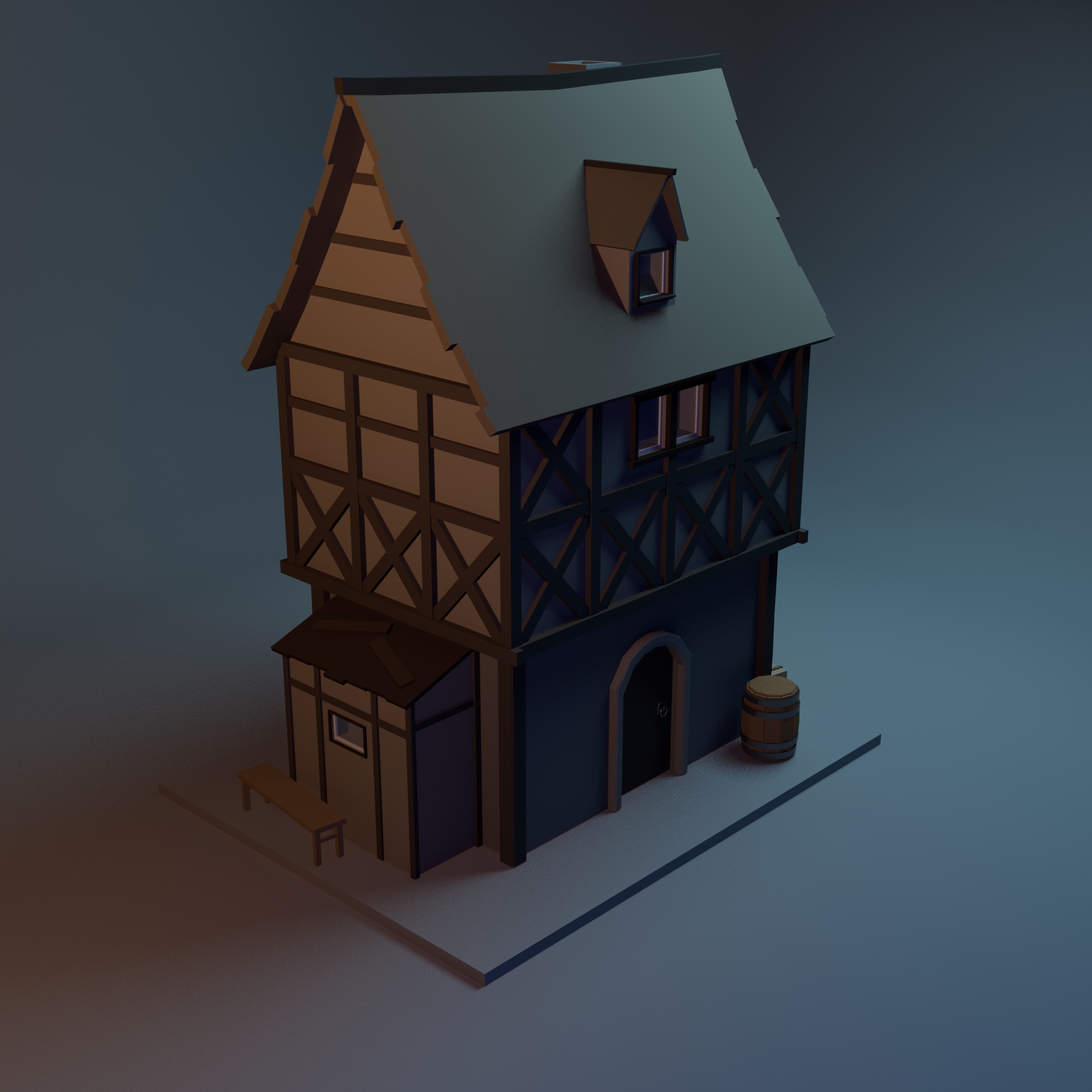 Medieval House – University Project
